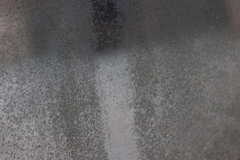 Large 19th C French Foxed Mirror For Sale at 1stDibs