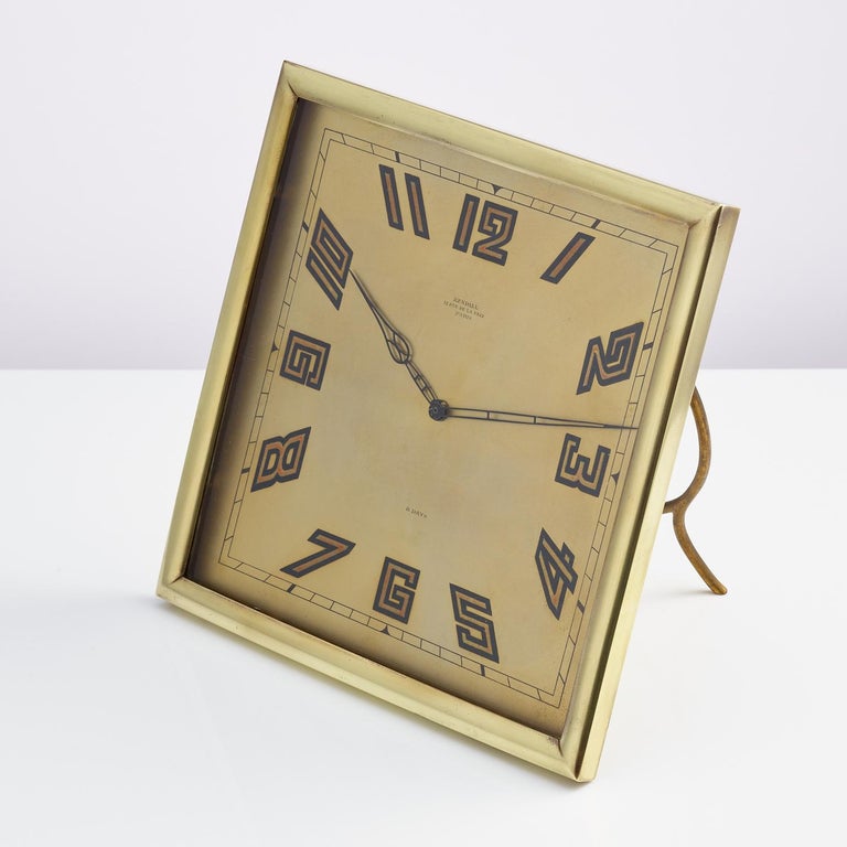 Large 20th Century Art Deco Desk Clock Made by Kendall of Paris, circa ...