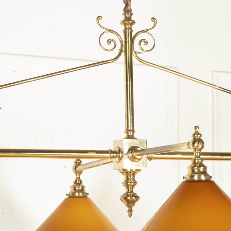 Large 20th Century, Contemporary Billiard Light For Sale at 1stDibs