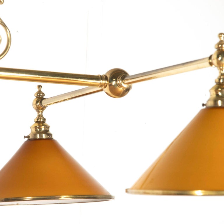 Large 20th Century, Contemporary Billiard Light For Sale at 1stDibs