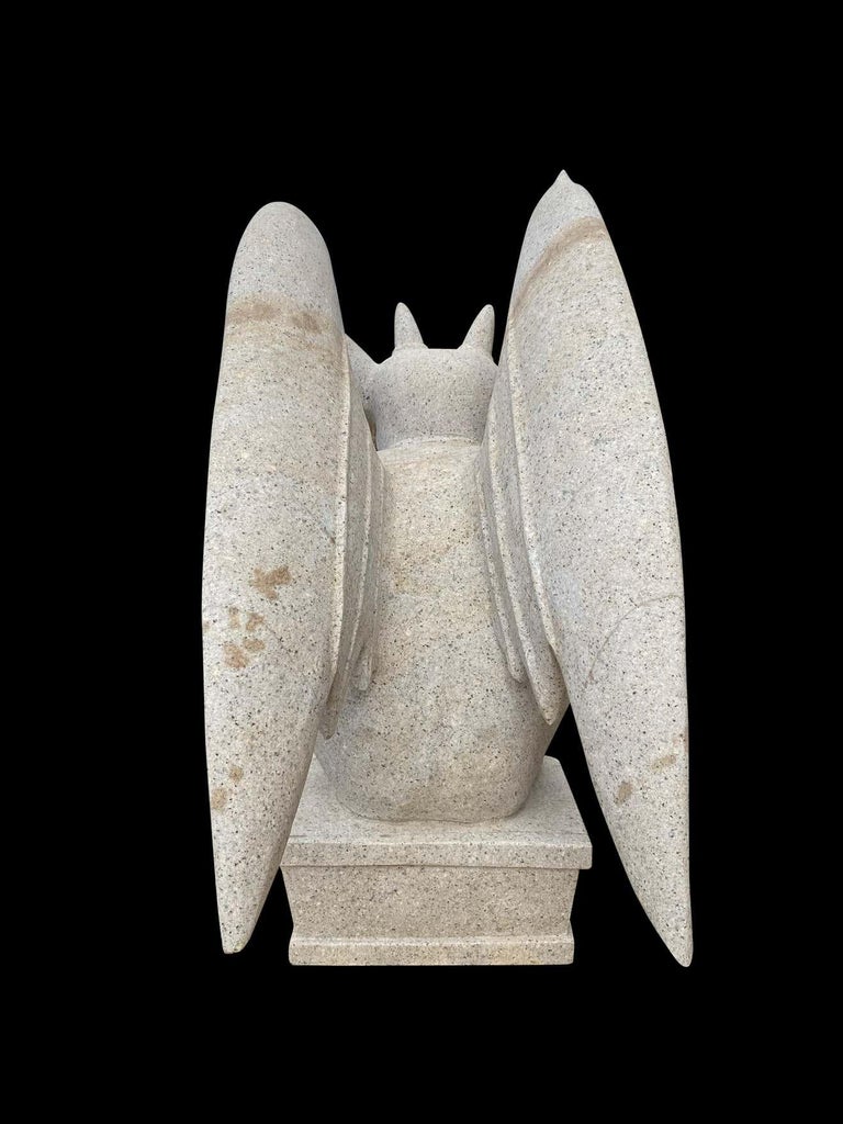 Large 20th Century Granite Gargoyle For Sale at 1stDibs