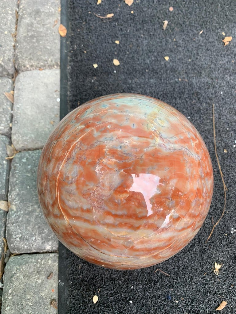 Large 20th Century Marble Orb For Sale at 1stDibs | marble orbs, orbs ...
