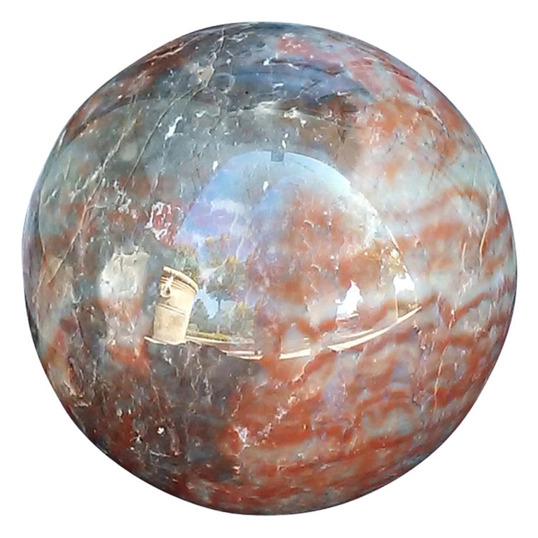 Large 20th Century Marble Orb For Sale at 1stDibs | marble orbs, orbs ...