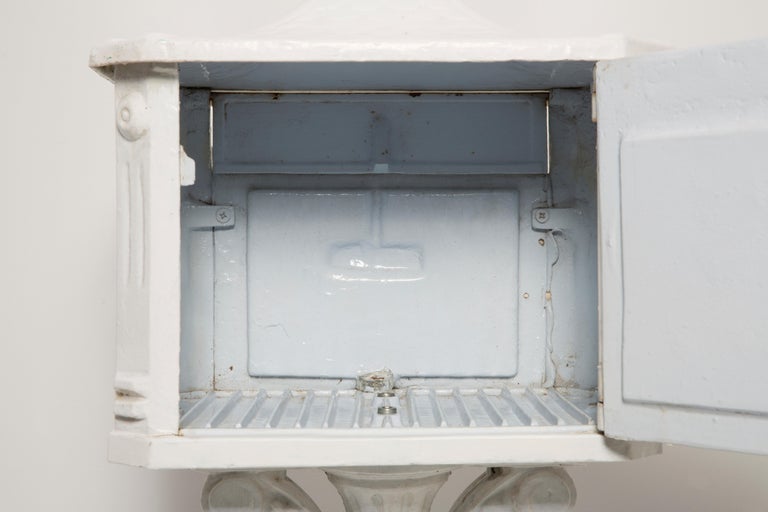 Large 20th Century White Post Box, Country House Letter Box, France ...