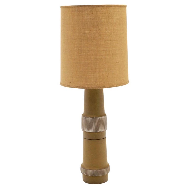 Large Jane and Gordon Martz Ceramic Table / Floor Lamp, Completely ...