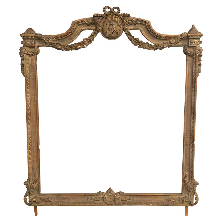 Large 5' Foot Baroque Style Picture Fine Art Picture Frame at 1stDibs