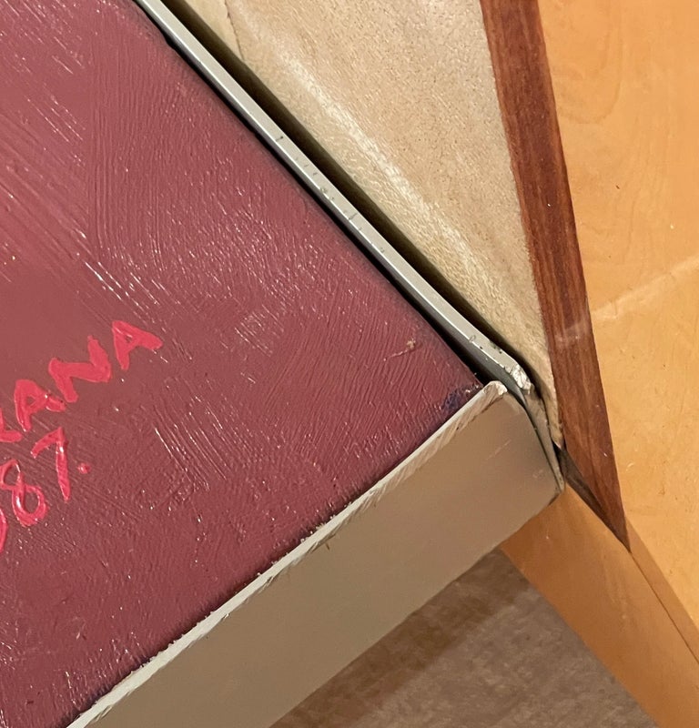 Monumental Abstract Contemporary Oil on Linen Painting by Martorana ...