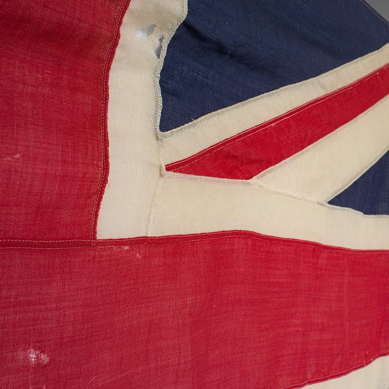 Vintage Union Jack, English, Cotton, Flag, UK, Great Britain, 1945 at ...