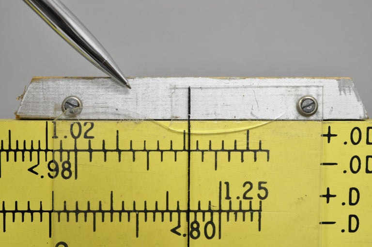 Large Slide Rule Ruler by Pickett Advertising Display Teaching Aid at ...