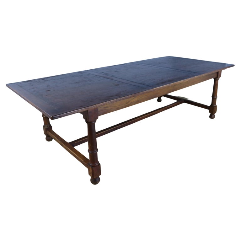 Large Scottish Dining Table For Sale at 1stDibs