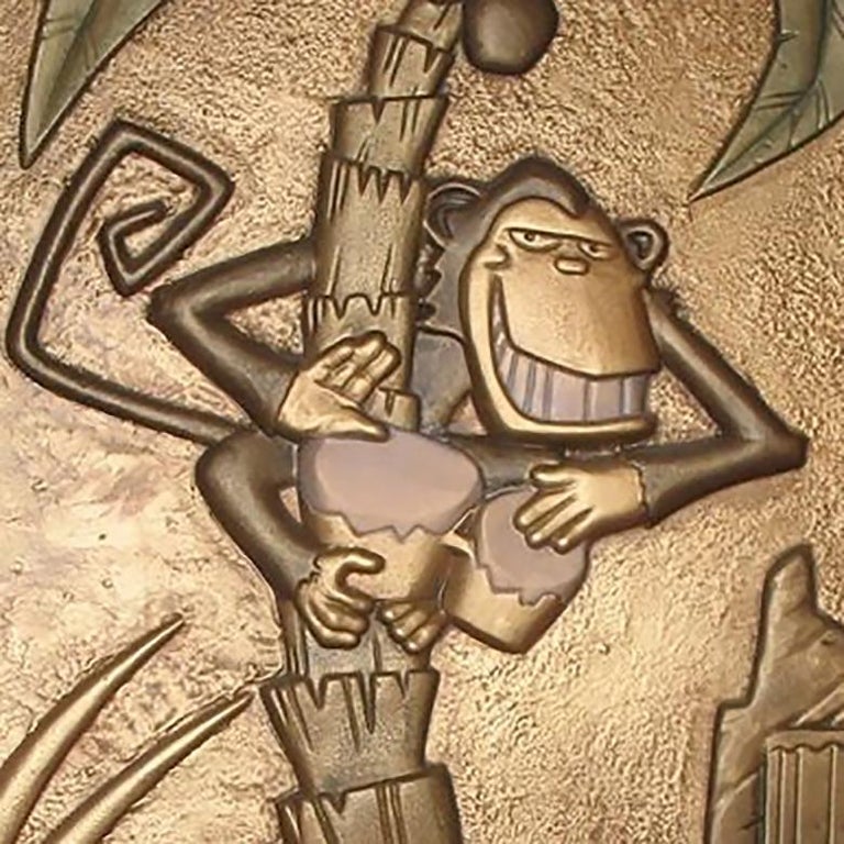 Large Tall Gold Coco Bongo Art Deco Prop Door from "The Mask" For Sale ...