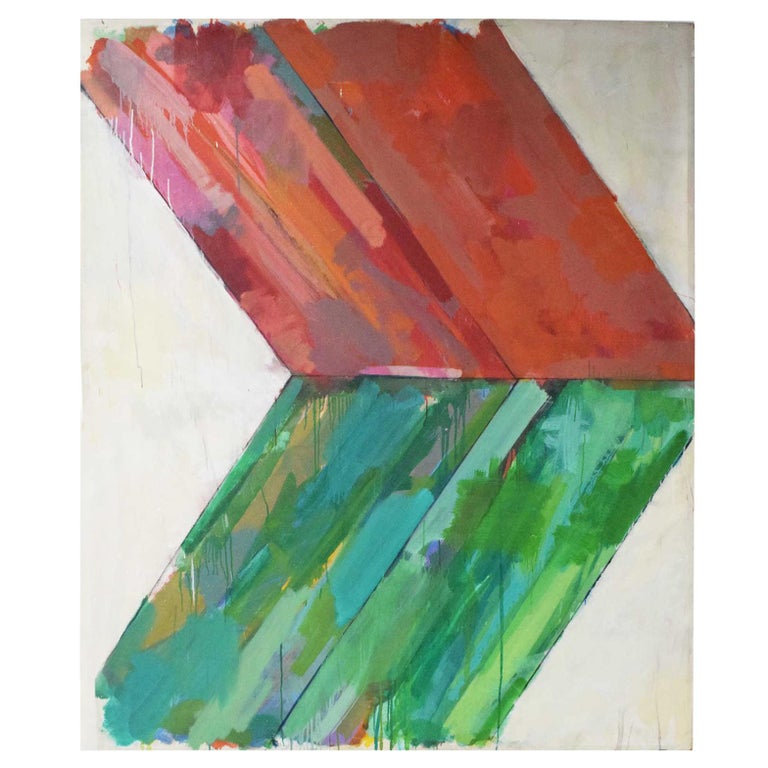 Large Abstract by John Simpson, Dated 1964 For Sale at 1stDibs