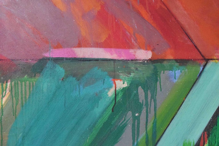 Large Abstract by John Simpson, Dated 1964 For Sale at 1stDibs