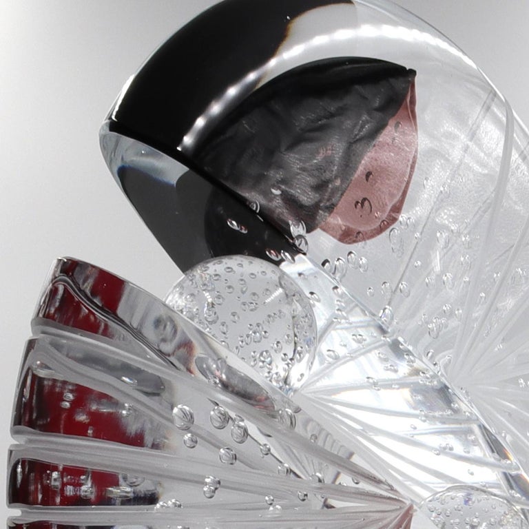 Large Abstract Glass Sculpture by Pino Signoretto, Murano, Italy For ...