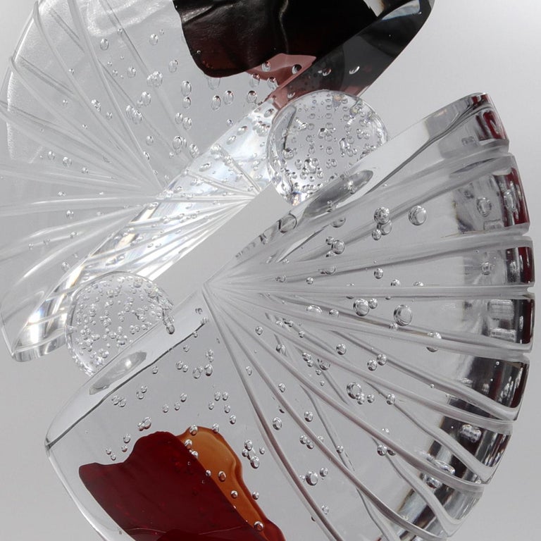 Large Abstract Glass Sculpture by Pino Signoretto, Murano, Italy For ...