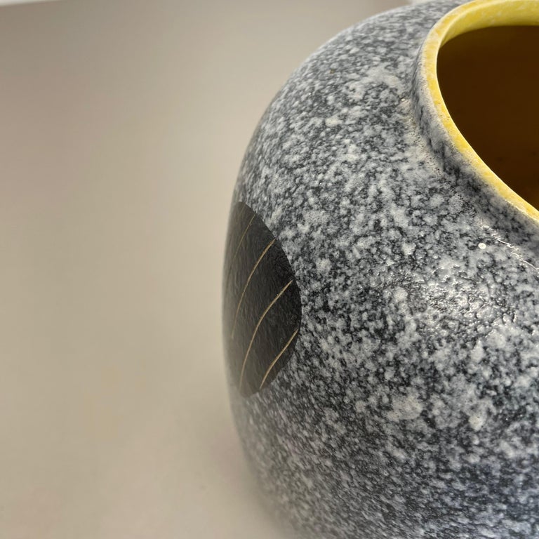 Large Abstract Op Art Pottery Foreign Vase by Scheurich Ceramics ...