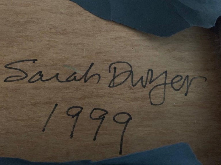 Large Abstract Painting by Sarah Dwyer, Signed/Dated 99 at 1stDibs