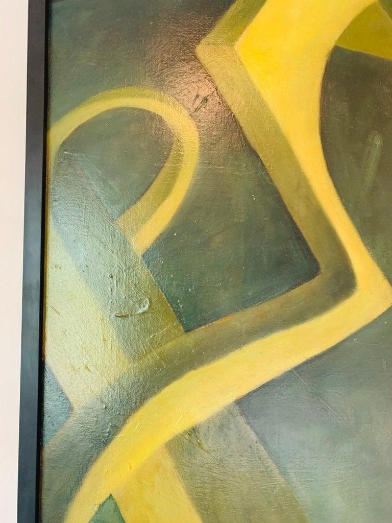 Large Abstract Painting by Sarah Dwyer, Signed/Dated 99 at 1stDibs