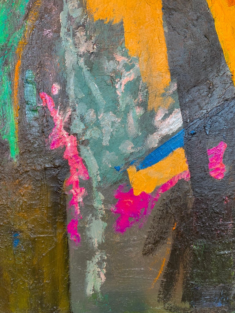 Large Abstract Painting by William Freed at 1stDibs