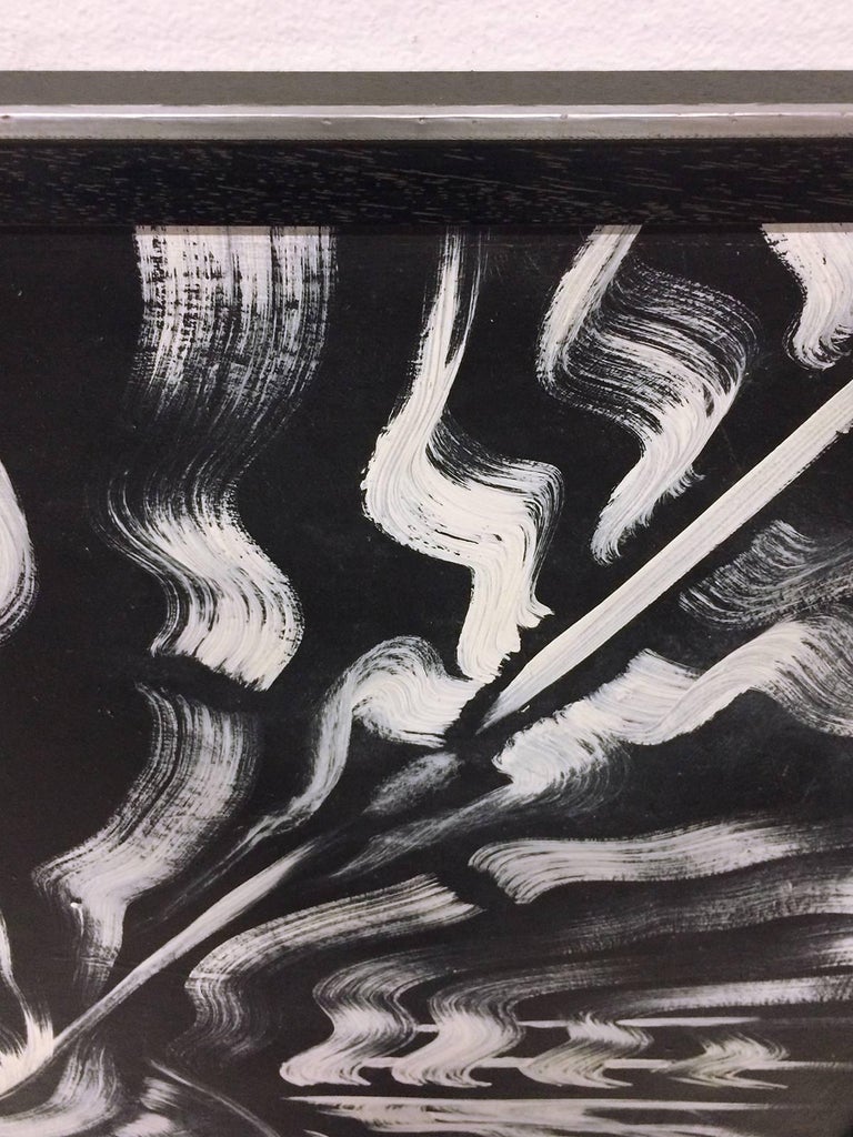 Large Abstract Painting Signed Steve Holmstrom at 1stDibs