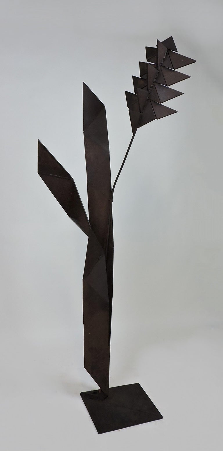 Large Abstract Welded Steel Sculpture "Wheat" by David Tothero For Sale ...