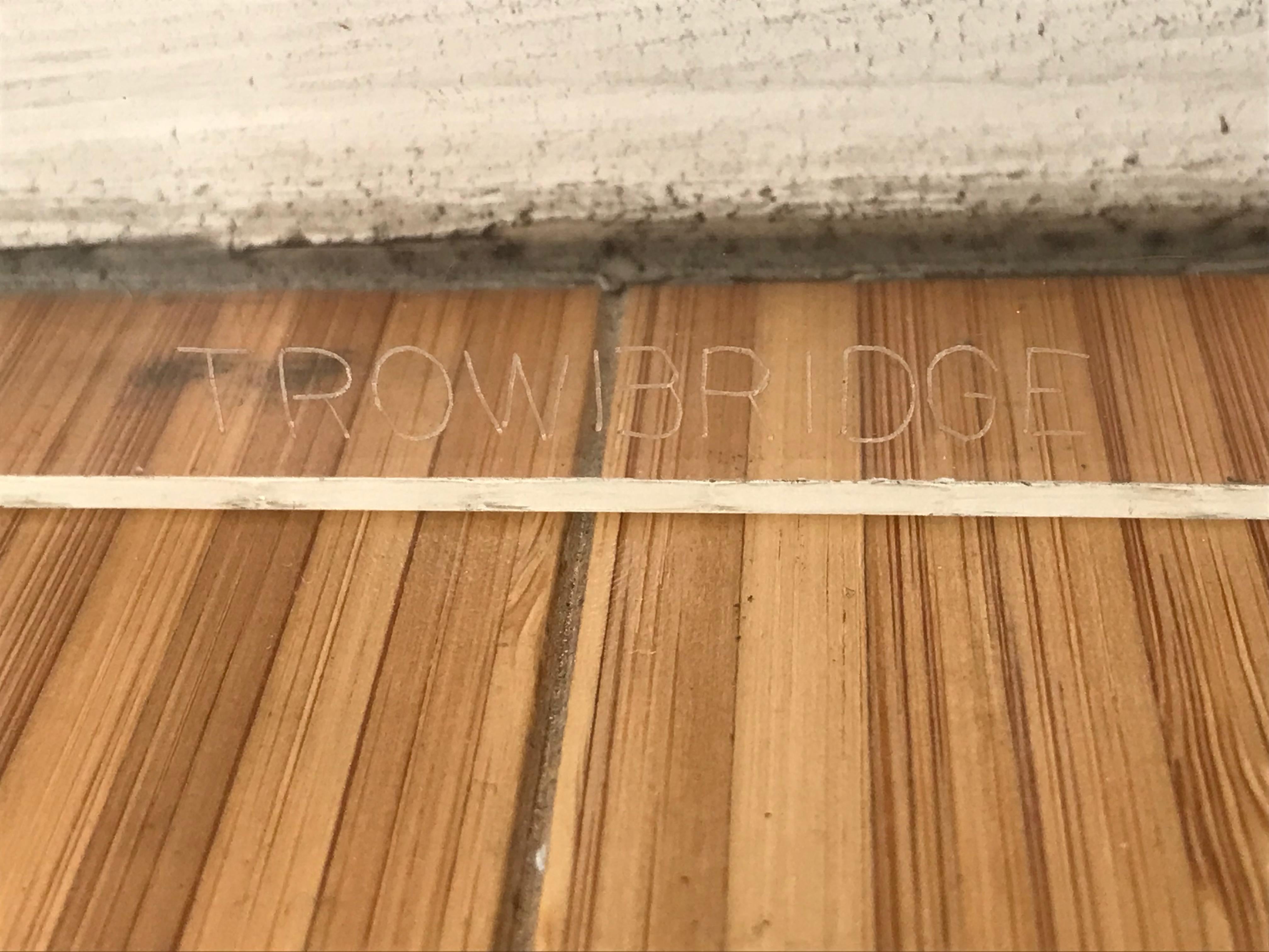 David Trowbridge Large Minimalist Hard-Edge Painting, 1972 For Sale at ...