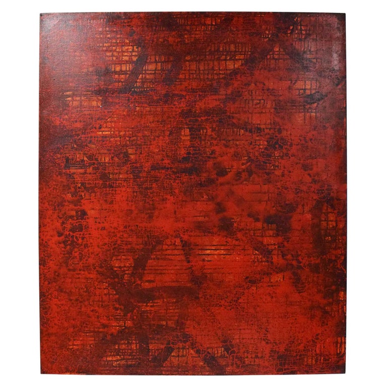 Large Acrylic on Canvas by Ron Strong, Dated 2001, Titled "Eleviocity ...