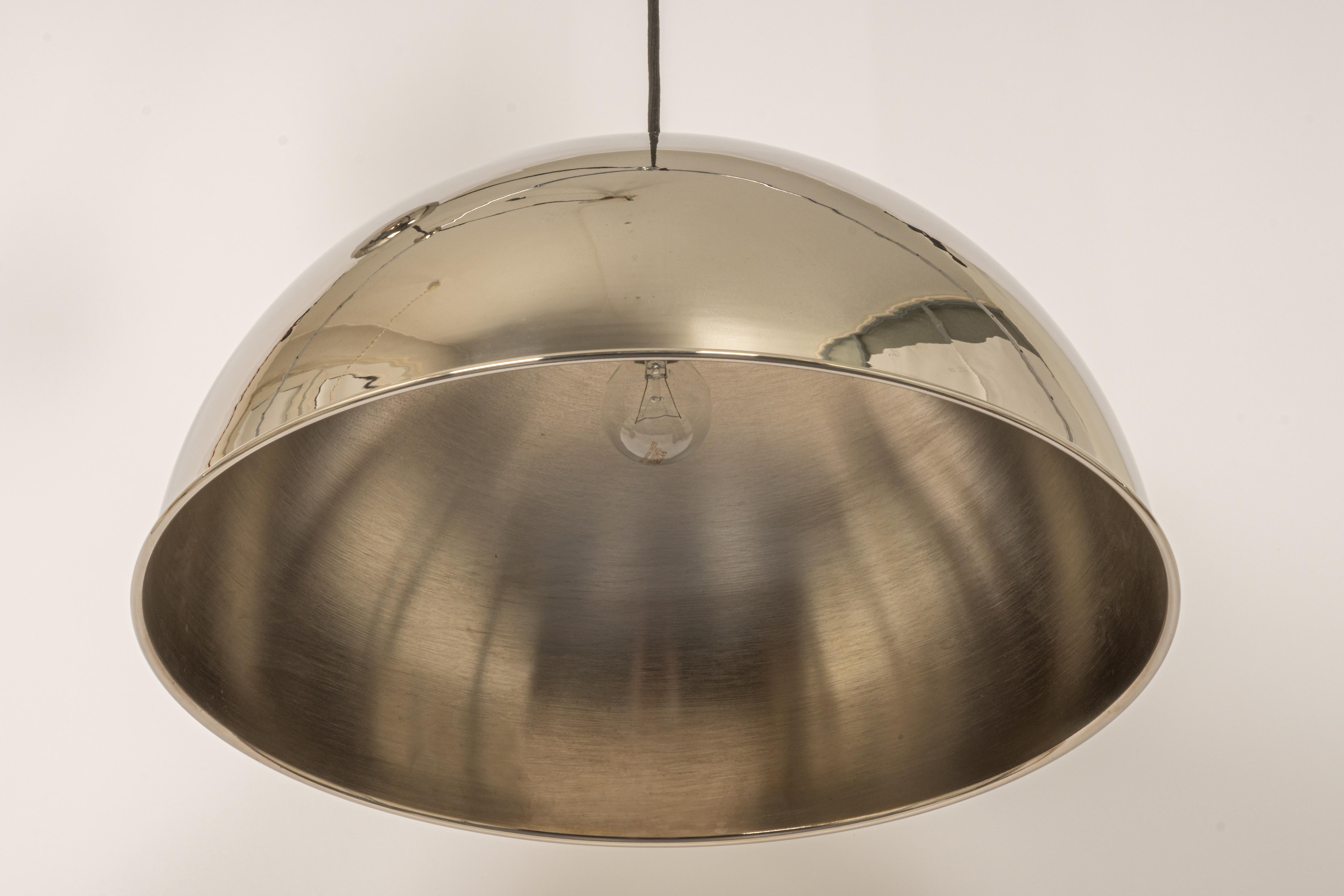 Large Adjustable Chrome Counterweight Pendant Light by Florian Schulz ...