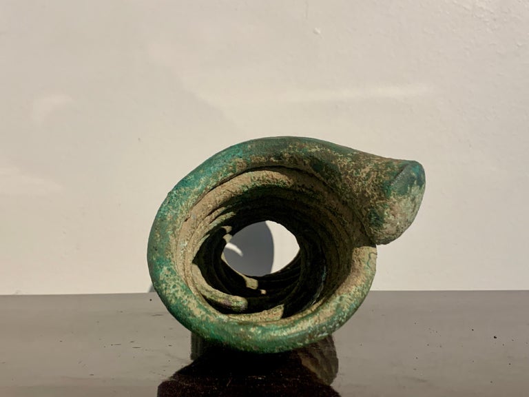 Large African Igbo Coiled Copper Manilla Currency, Early 20th Century ...