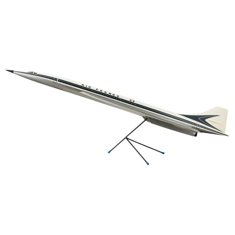 Large Air France Concorde Model Made by Skyland Models, England, C.1990 ...