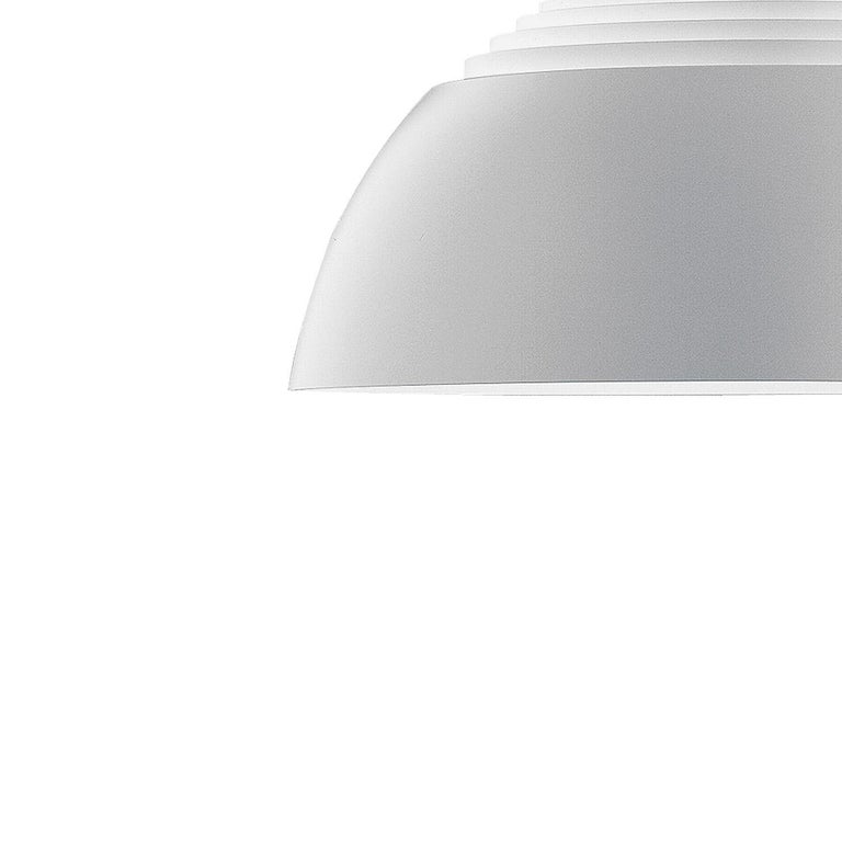 Large AJ Royal Pendant in White by Arne Jacobsen for Louis Poulsen For ...