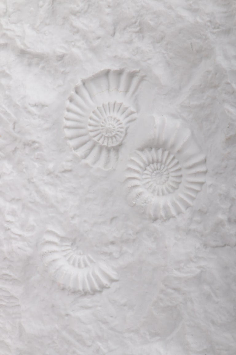 Large AK Kaiser Porcelain Vase with a White Shell Fossil Pattern For ...