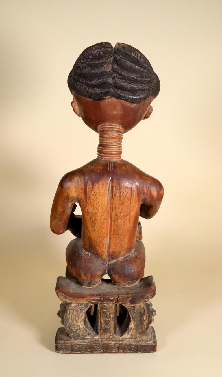 Large Akan Ashanti 'Asante' or Fante Ghana Queen Mother Maternity from ...