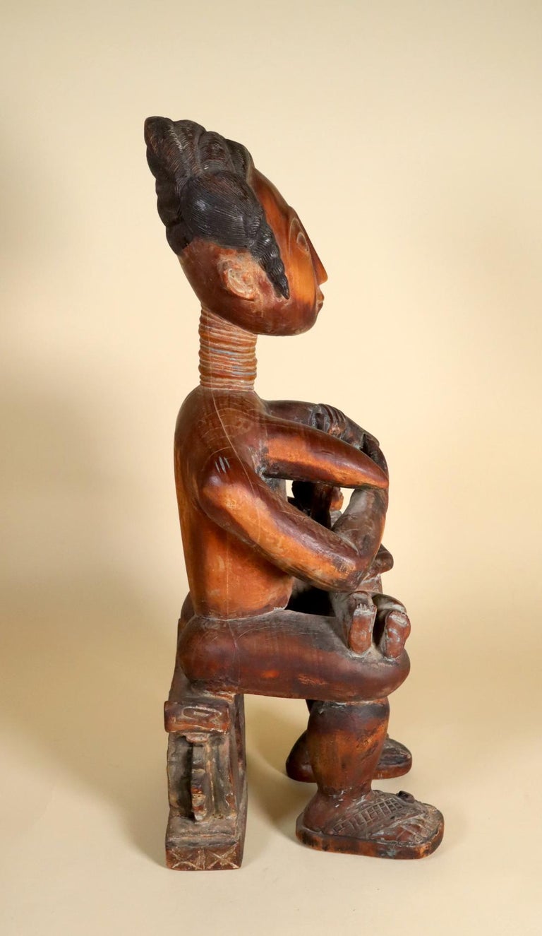 Large Akan Ashanti 'Asante' or Fante Ghana Queen Mother Maternity from ...