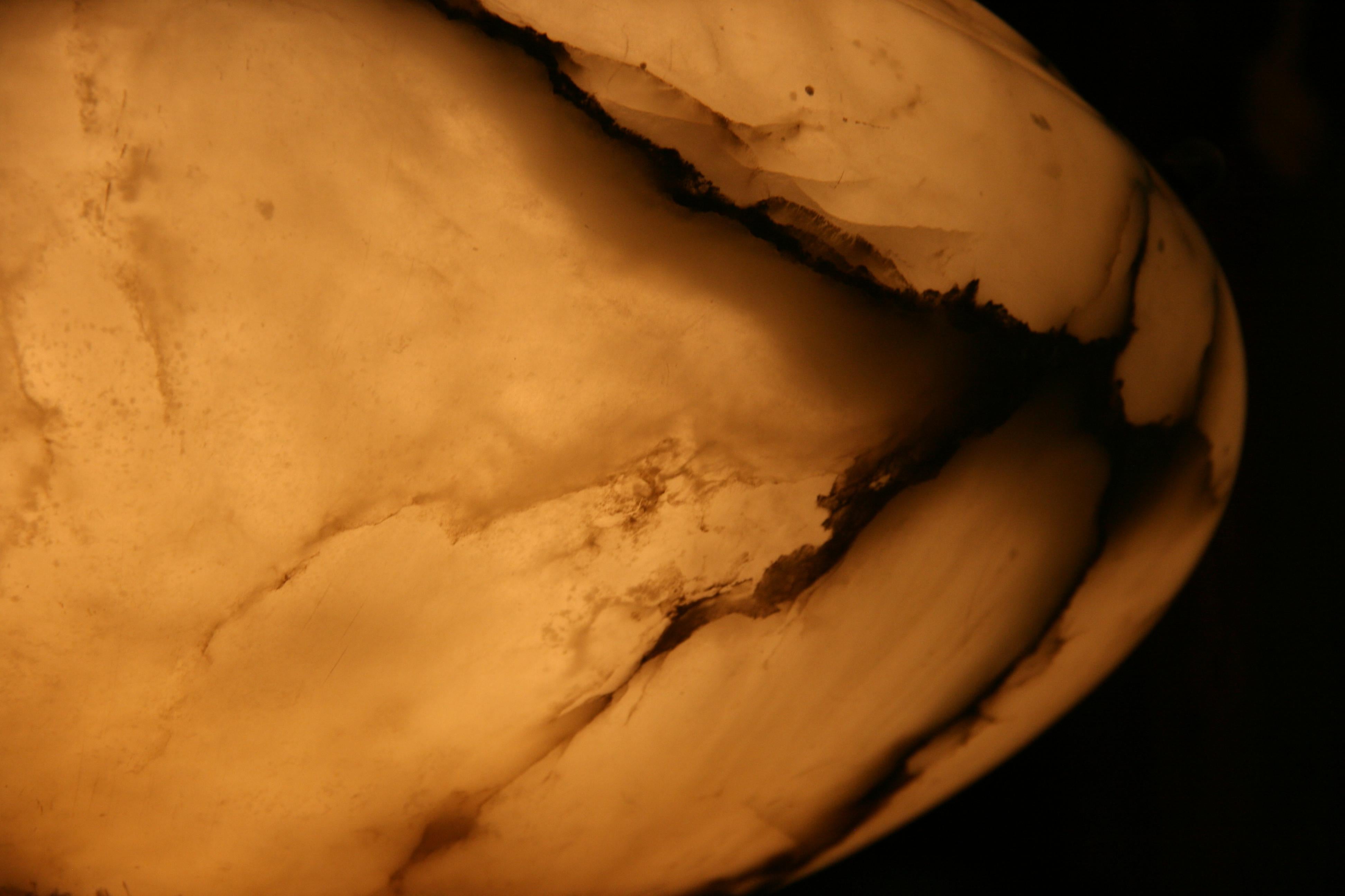 Large Alabaster Pendant 1920's For Sale at 1stDibs