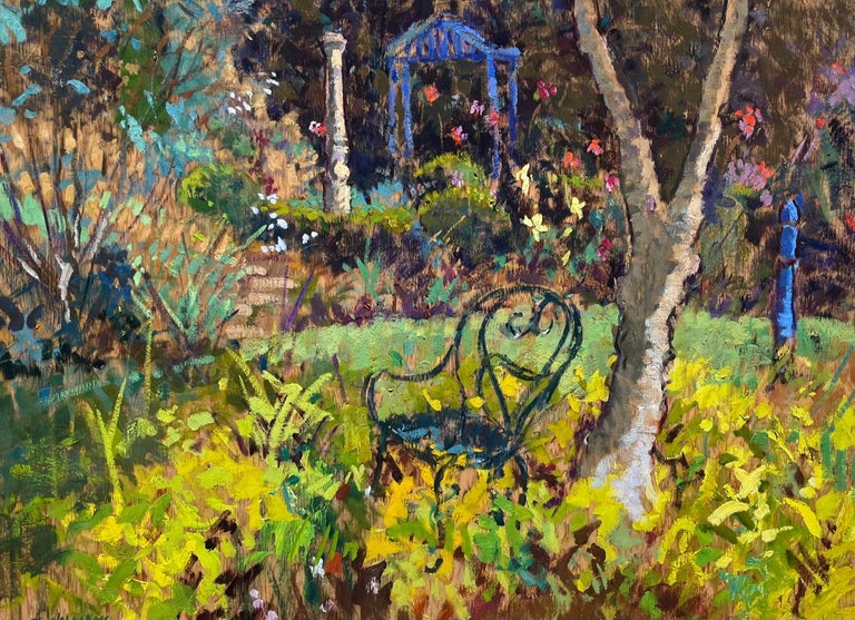 Large Alice Williams, American Artist, 'Sunday's Chair' Original Oil ...