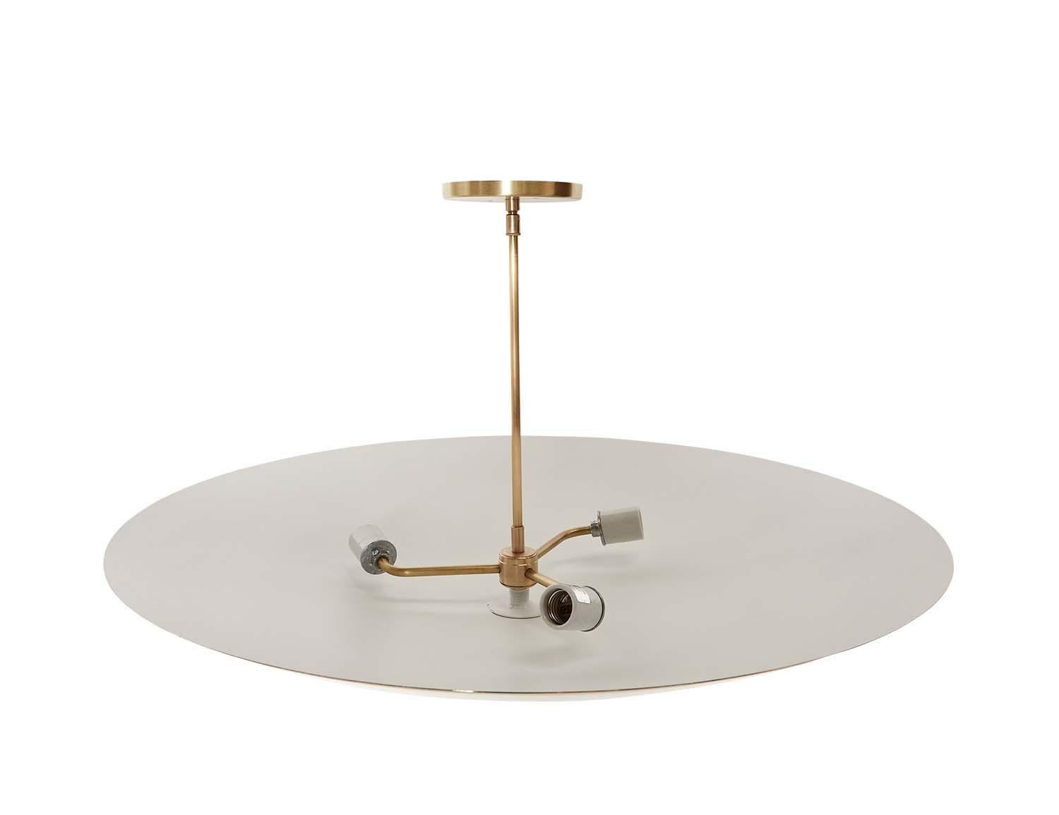 Large Alta Brass Dome Chandelier by Lawson-Fenning For Sale at 1stDibs