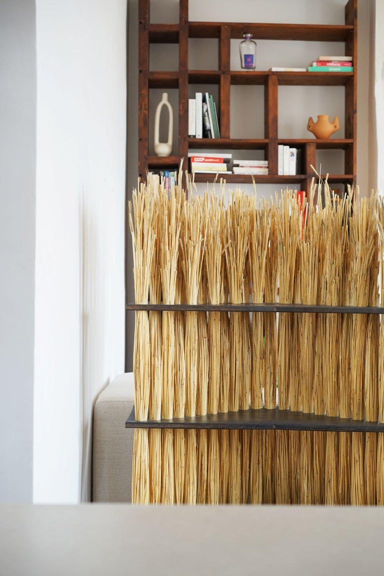 Large Amas Shelf, Ash Stained Wood, Handmade in France, Oros Edition ...