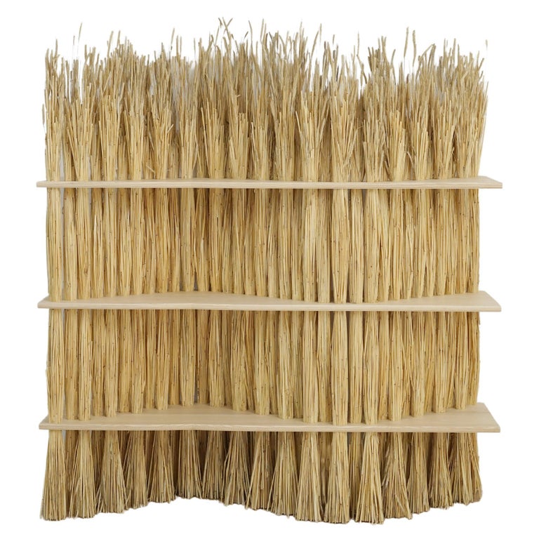 Large Amas Shelf, ash wood, handmade in France, OROS Edition For Sale ...