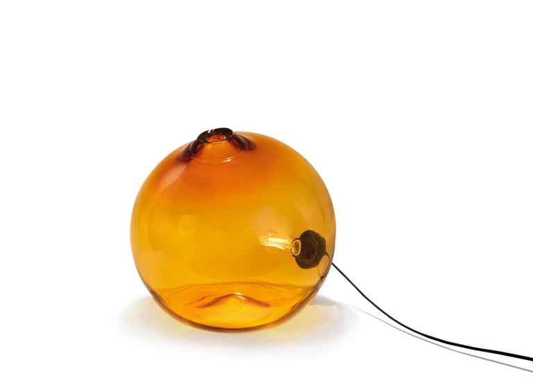 Large Amber Float 2.0 Lamp by SkLO For Sale at 1stDibs