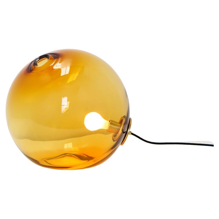 Large Amber Float 2.0 Lamp by SkLO For Sale at 1stDibs