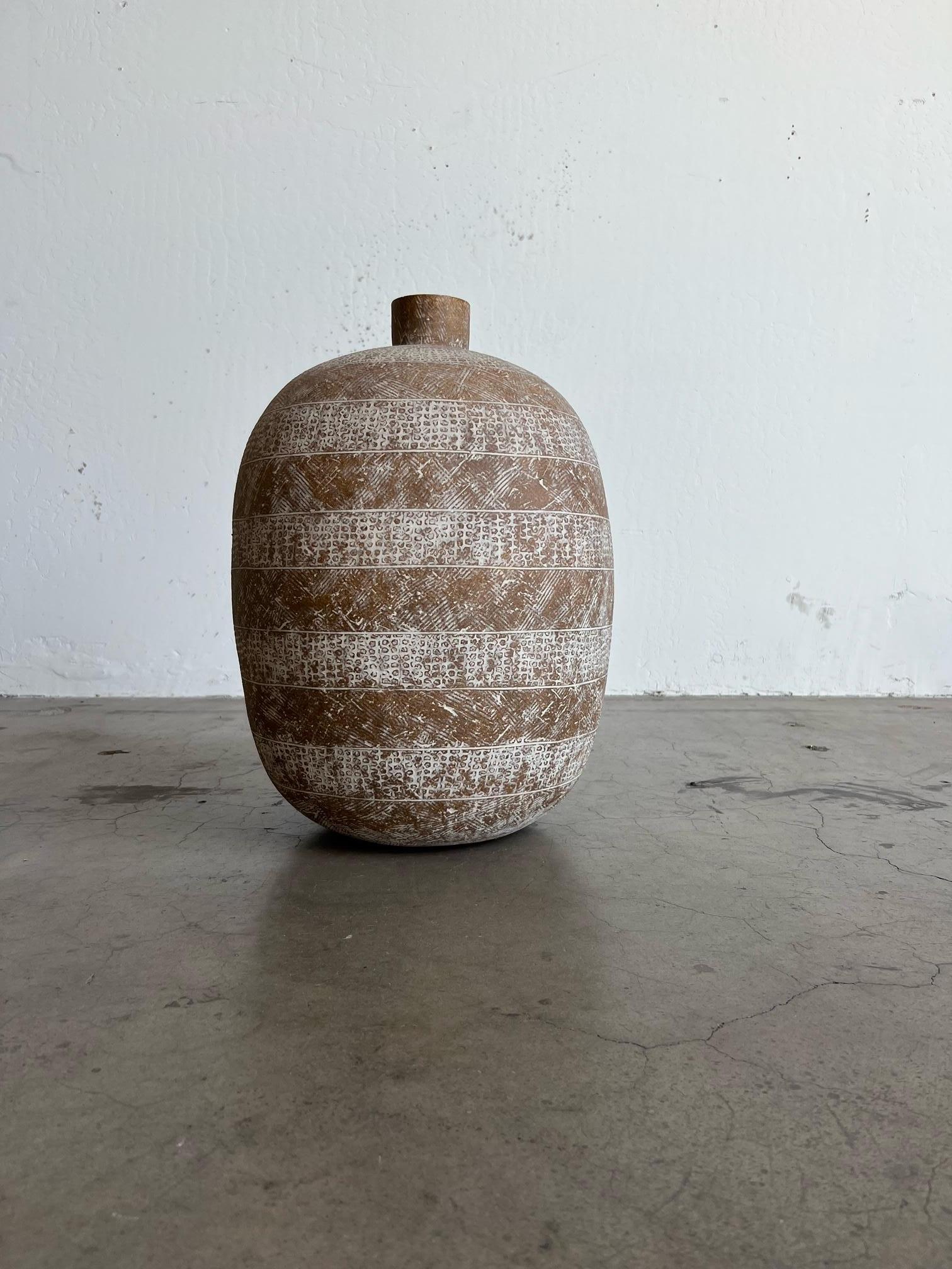 Large American Stoneware Vase, Claude Conover, "Maatz" For Sale at 1stDibs