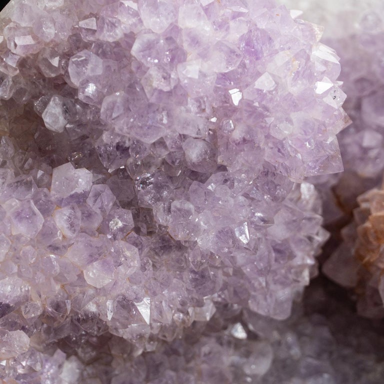 Large Amethyst Crystal Cluster with Purple Fluorite For Sale at 1stDibs