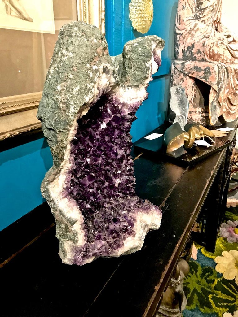 Large Amethyst Double Geode at 1stDibs