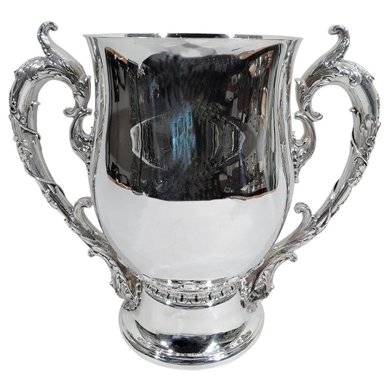 Large and Heavy Antique Classical Sterling Silver Trophy Cup by Whiting ...