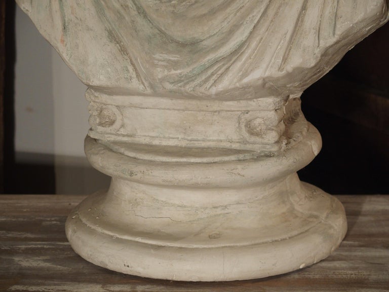 Large and Impressive 19th Century Plaster Bust of Niobe at 1stDibs