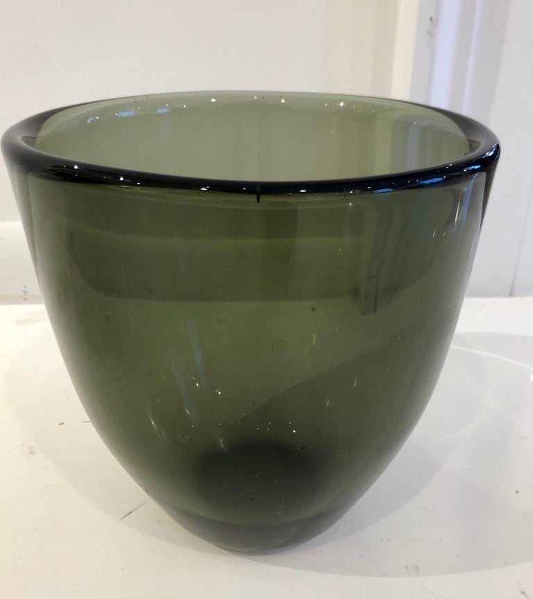 Large and Unique "Expo" Vase by Sven Palmqvist for Orrefors at 1stDibs