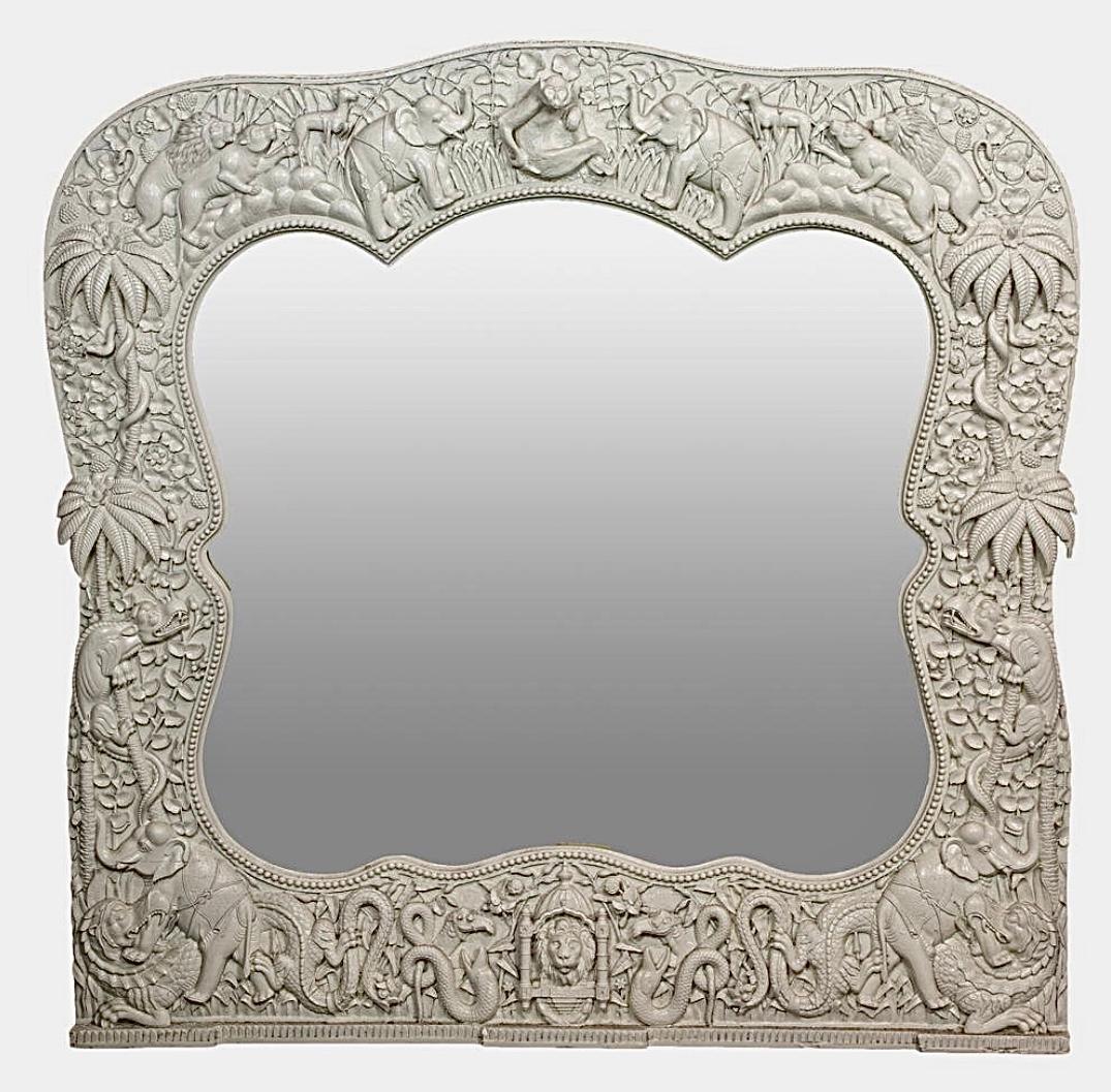 Large Anthony Redmile Zoological Framed Mirror For Sale at 1stDibs