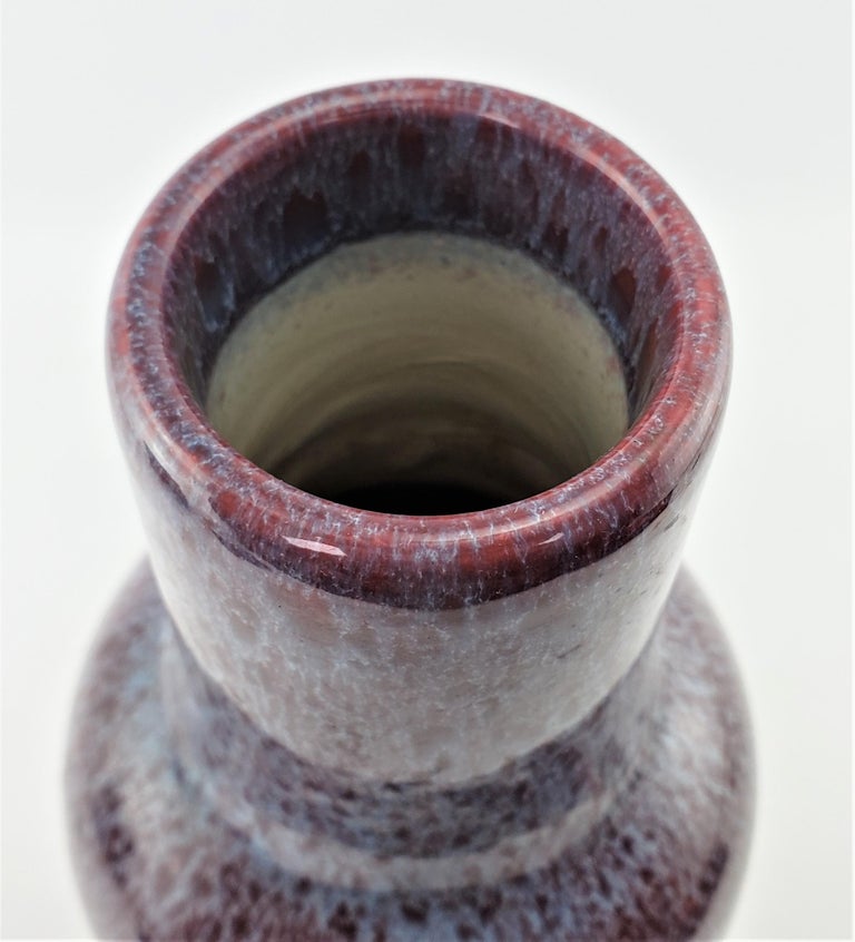 Large Antique Art Deco Bretby High Fired Flambe Stoneware Art Pottery ...