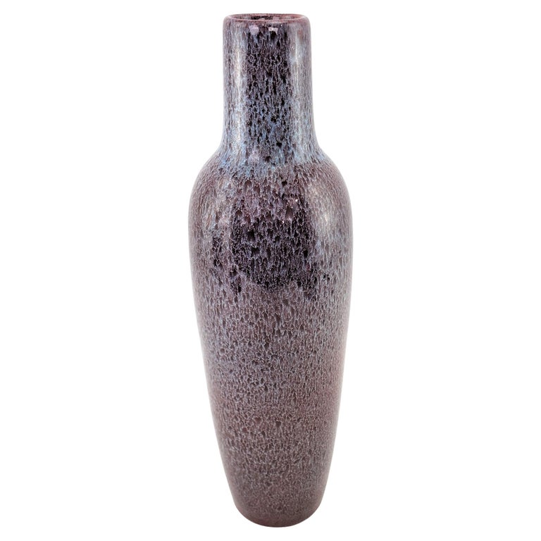 Large Antique Art Deco Bretby High Fired Flambe Stoneware Art Pottery ...